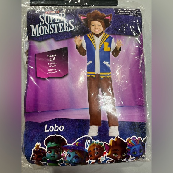 Amscan | One Pieces | Netflix Super Monster Lobo Costume | Poshmark